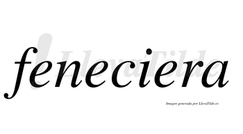¿Lleva tilde feneciera? | LlevaTilde.es