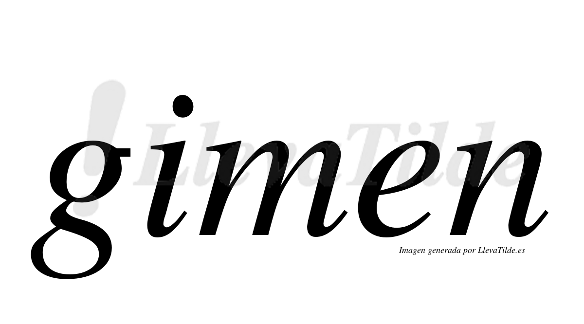 ¿Lleva tilde gimen? | LlevaTilde.es