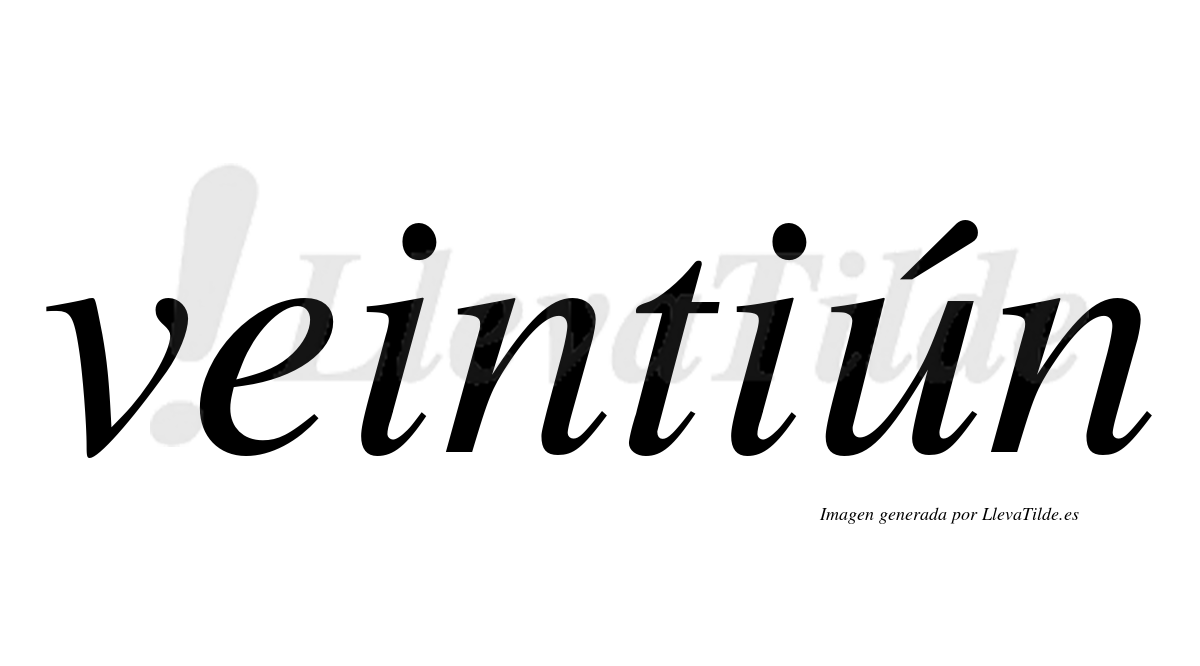 ¿Lleva tilde veintiún? | LlevaTilde.es