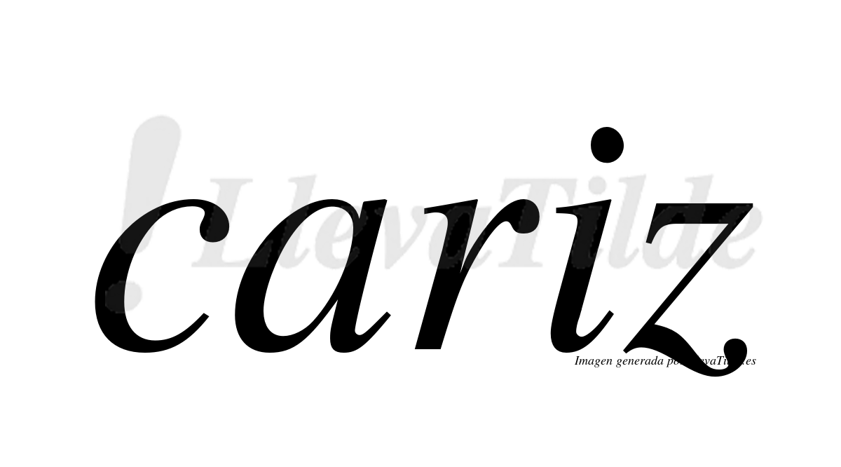 ¿Lleva tilde cariz? | LlevaTilde.es