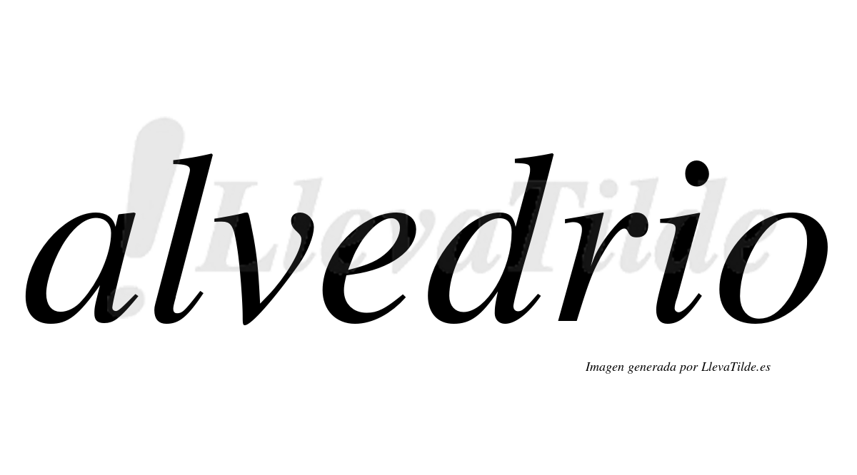 ¿Lleva tilde alvedrio? | LlevaTilde.es