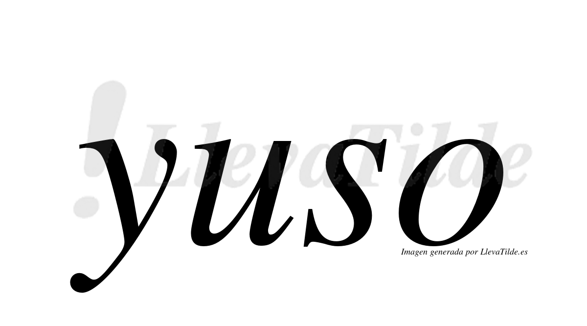 ¿Lleva tilde yuso? | LlevaTilde.es