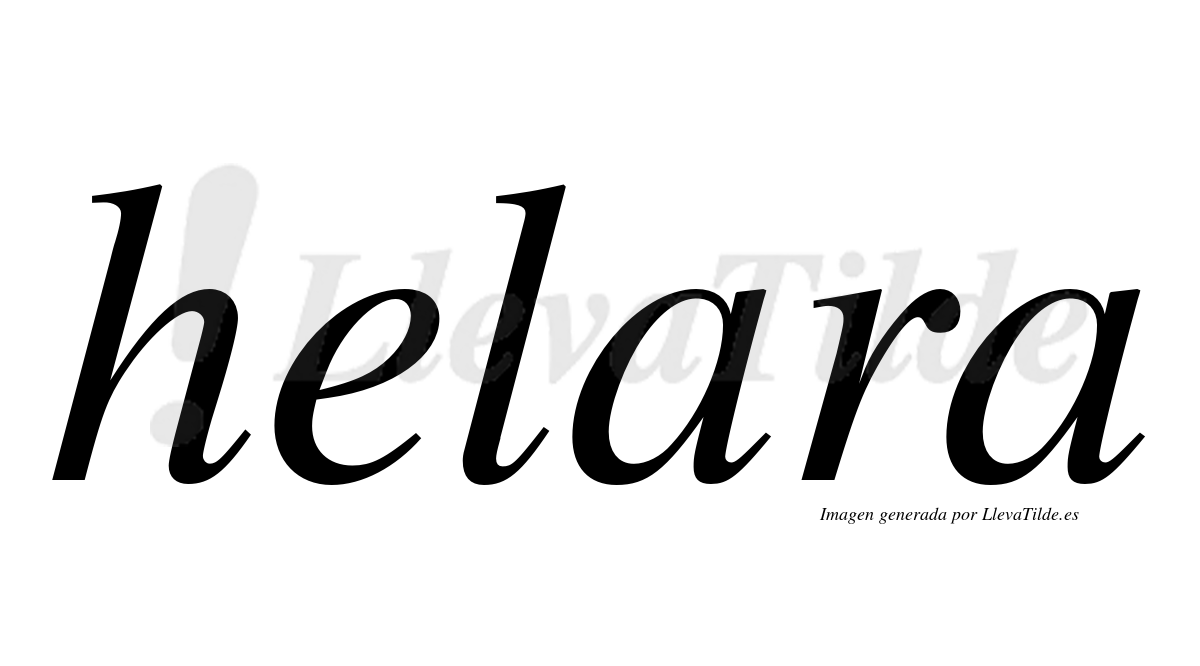 ¿Lleva tilde helara? | LlevaTilde.es