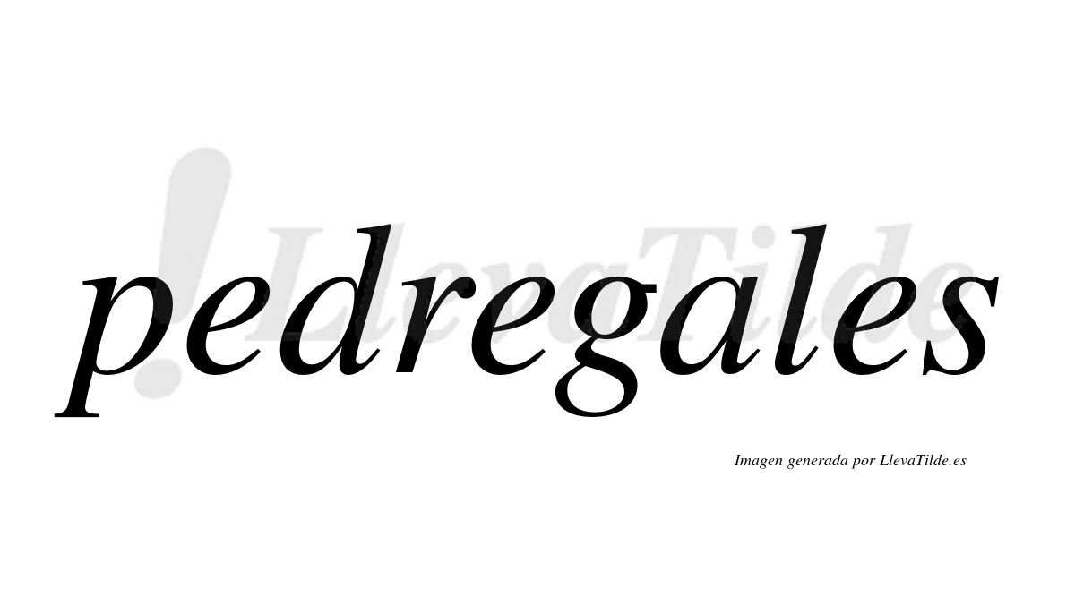 ¿Lleva tilde pedregales? | LlevaTilde.es