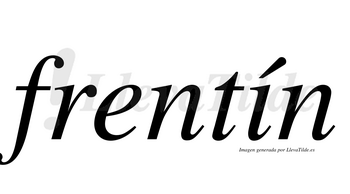 ¿Lleva tilde frentín? | LlevaTilde.es