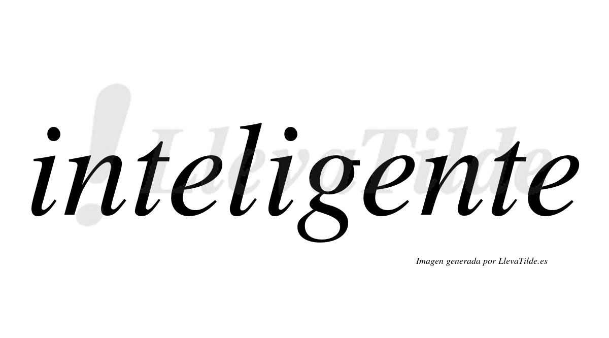 ¿Lleva tilde inteligente? | LlevaTilde.es