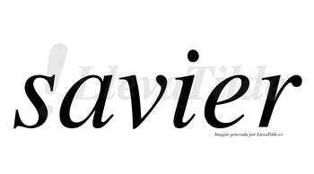 ¿Lleva tilde savier? | LlevaTilde.es