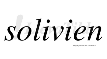 ¿Lleva tilde solivien? | LlevaTilde.es