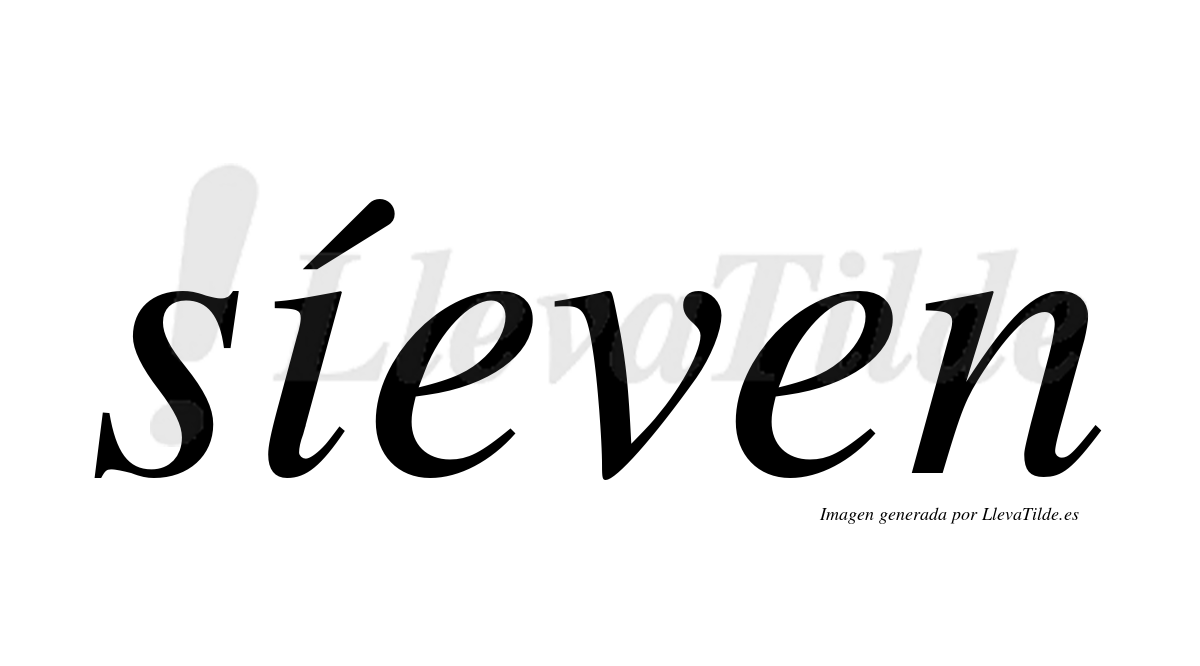 ¿Lleva tilde síeven? | LlevaTilde.es