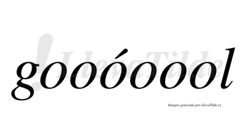 ¿Lleva tilde gooóoool? | LlevaTilde.es