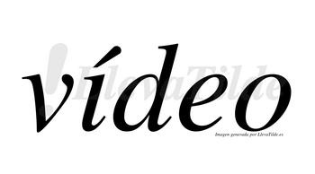 ¿Lleva tilde vídeo? | LlevaTilde.es