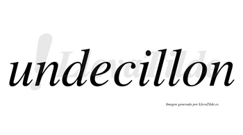 ¿Lleva tilde undecillon? | LlevaTilde.es