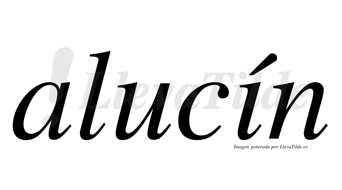 ¿Lleva tilde alucín? | LlevaTilde.es
