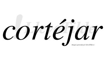 ¿Lleva tilde cortéjar? | LlevaTilde.es