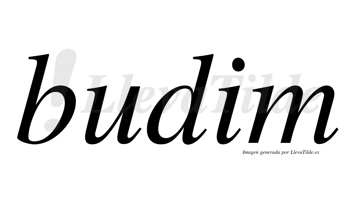 ¿Lleva tilde budim? | LlevaTilde.es