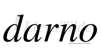 ¿Lleva tilde darno? | LlevaTilde.es