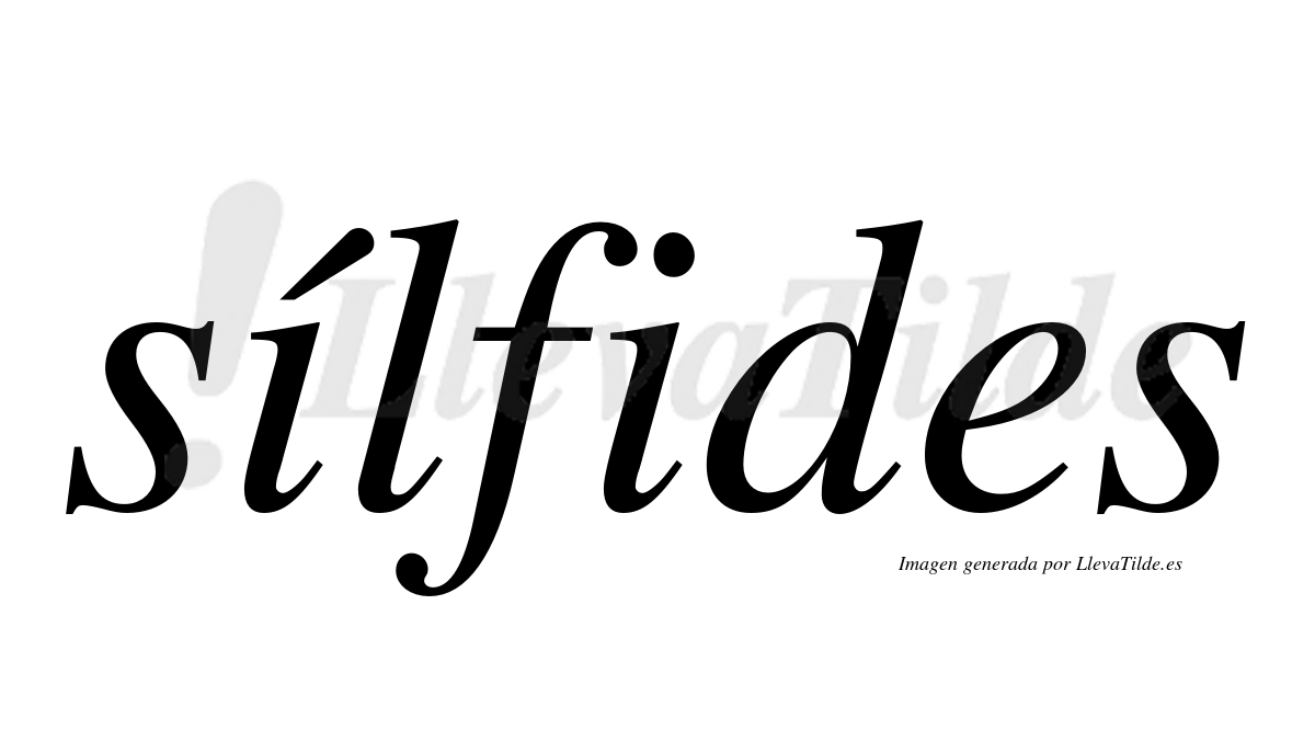 ¿Lleva tilde sílfides? | LlevaTilde.es