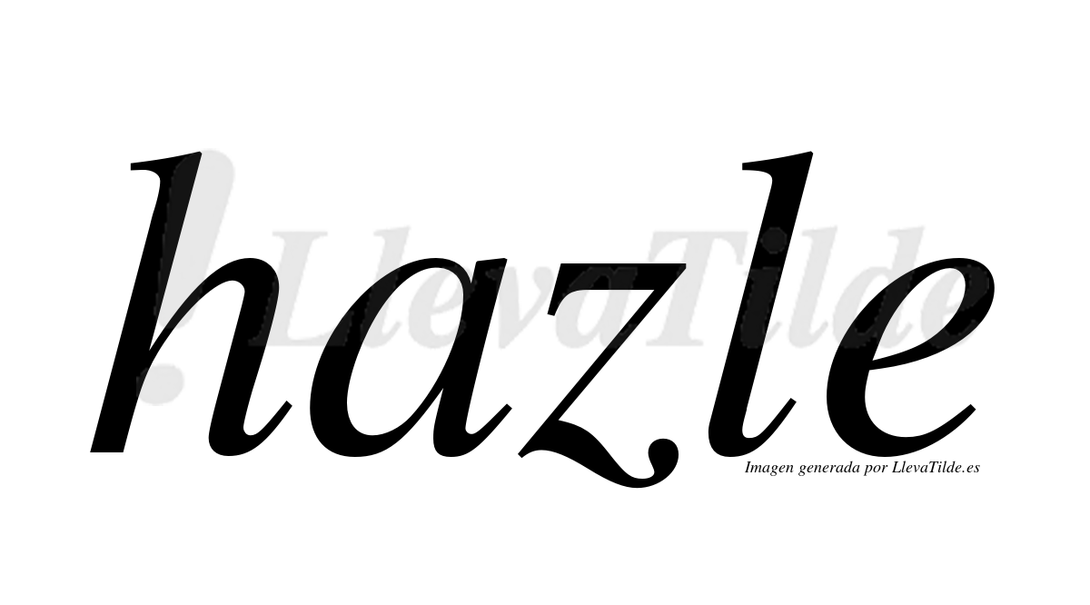 ¿Lleva tilde hazle? | LlevaTilde.es