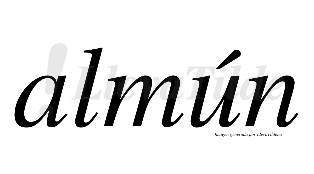 ¿Lleva tilde almún? | LlevaTilde.es