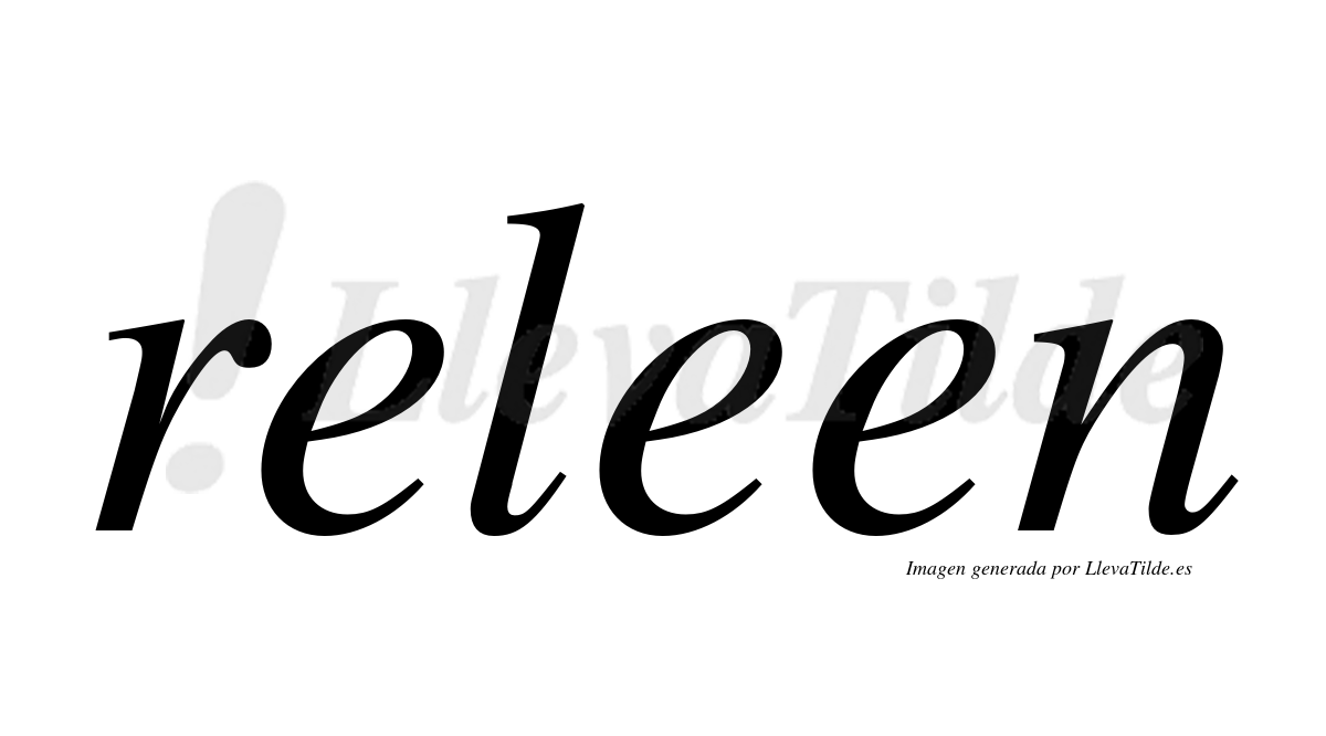 ¿Lleva tilde releen? | LlevaTilde.es