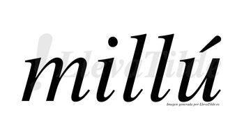 ¿Lleva tilde millú? | LlevaTilde.es