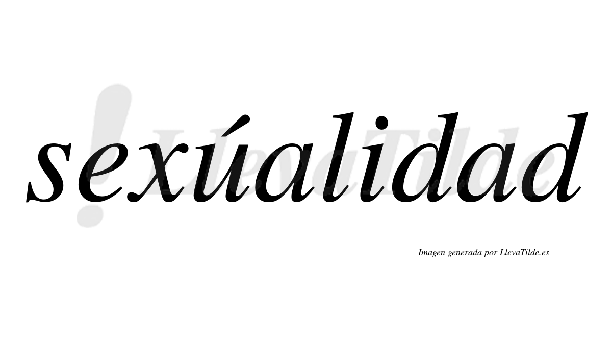 ¿lleva Tilde Sexúalidad Llevatilde Es