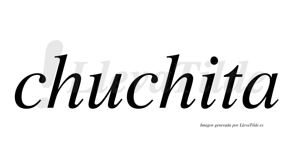 ¿Lleva tilde chuchita? | LlevaTilde.es