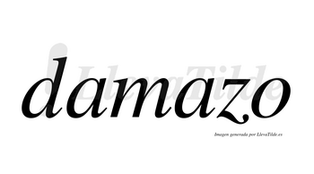 ¿Lleva tilde damazo? | LlevaTilde.es