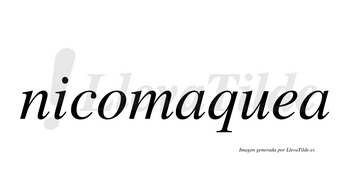 ¿Lleva tilde nicomaquea? | LlevaTilde.es