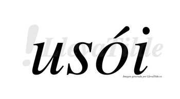 ¿Lleva tilde usói? | LlevaTilde.es