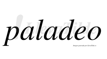¿Lleva tilde paladeo? | LlevaTilde.es