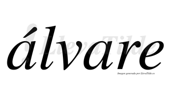 ¿Lleva tilde álvare? | LlevaTilde.es