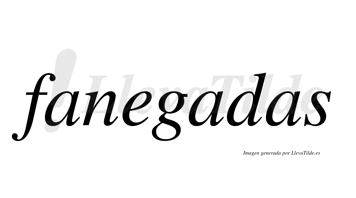 ¿Lleva tilde fanegadas? | LlevaTilde.es