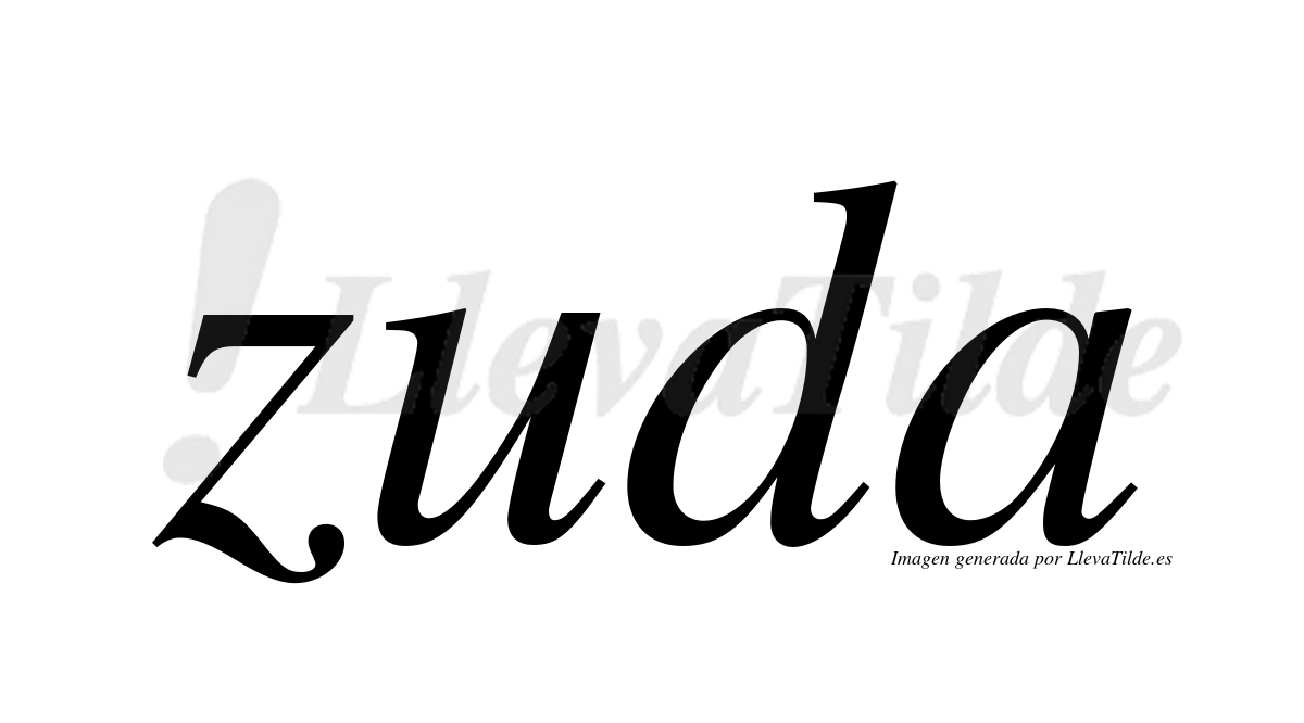 ¿Lleva tilde zuda? | LlevaTilde.es