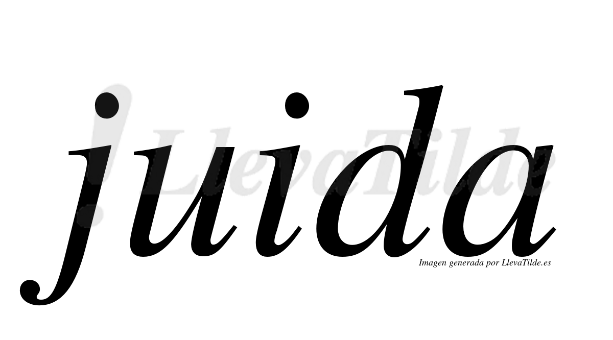 ¿Lleva tilde juida? | LlevaTilde.es