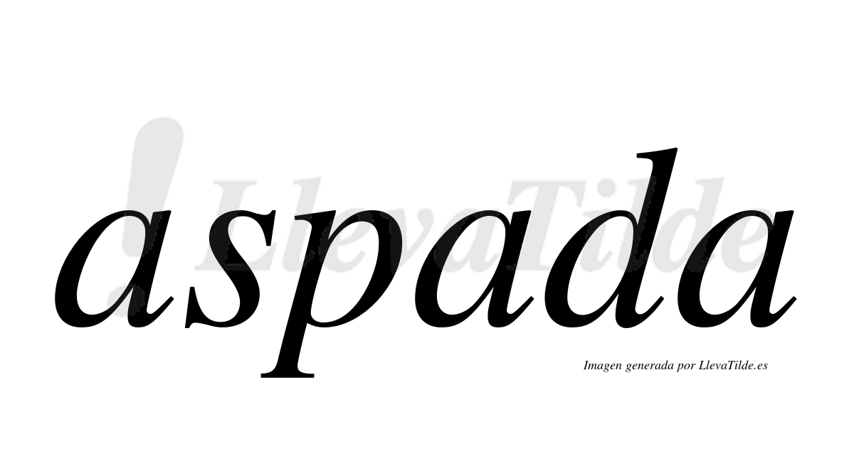 ¿Lleva tilde aspada? | LlevaTilde.es