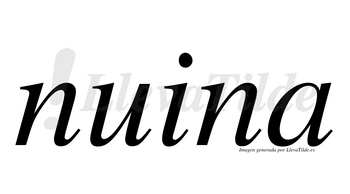 ¿Lleva tilde nuina? | LlevaTilde.es
