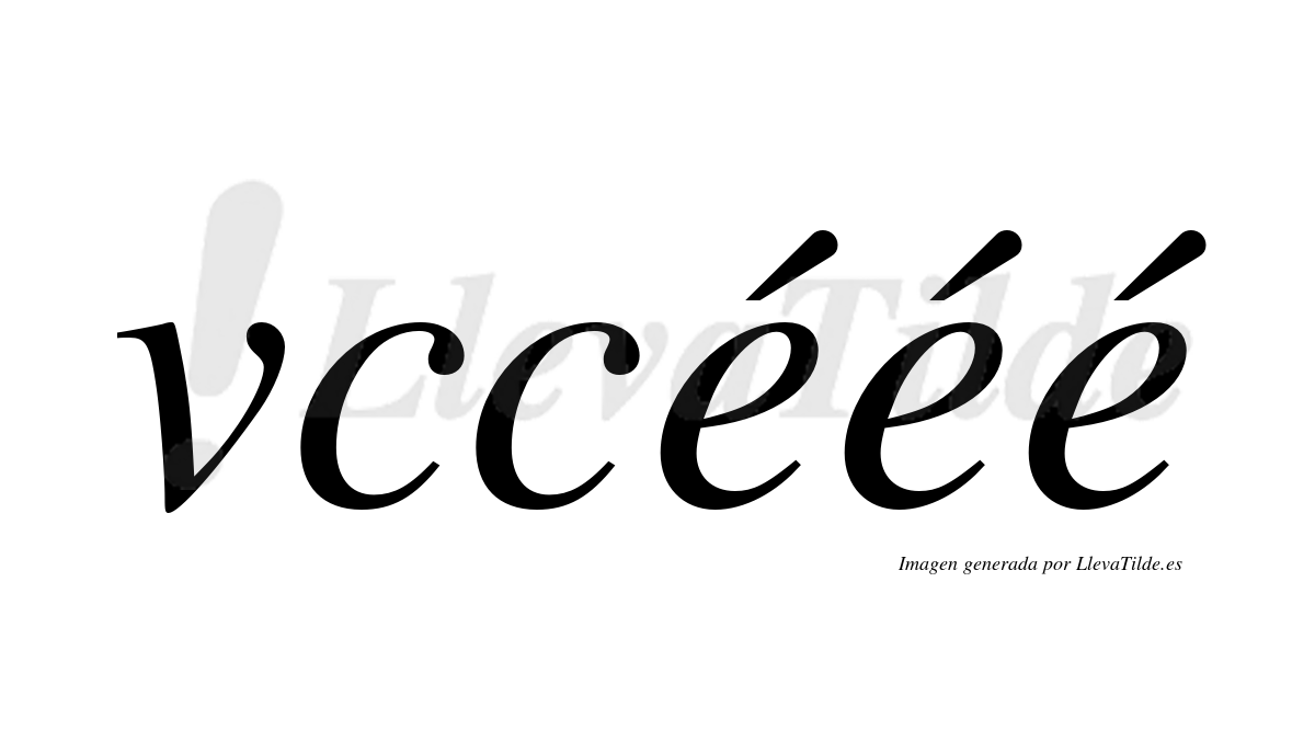 ¿Lleva tilde vccééé? | LlevaTilde.es