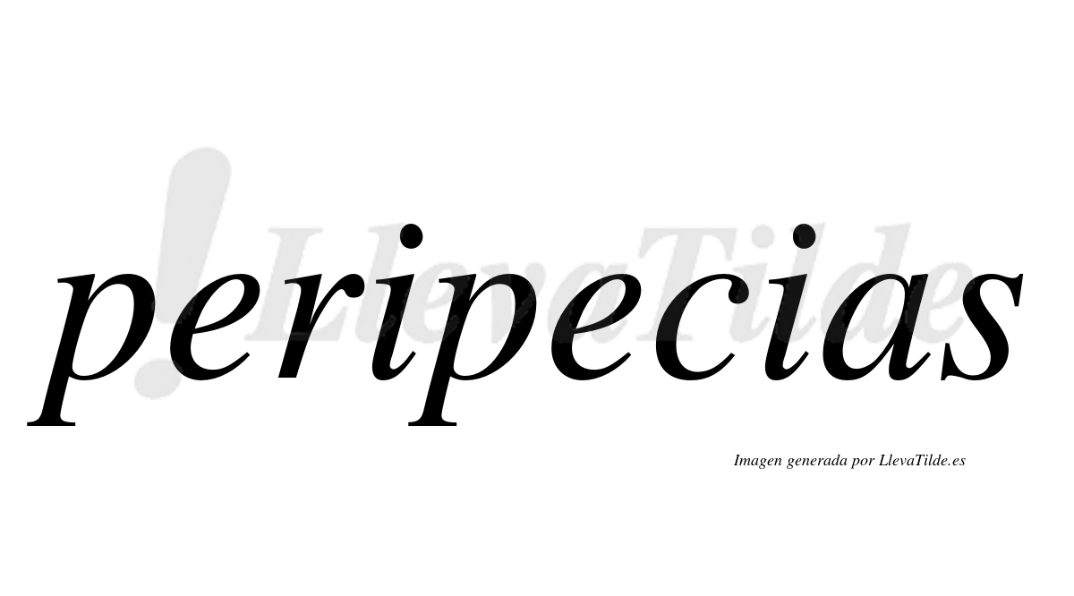 ¿Lleva tilde peripecias? | LlevaTilde.es