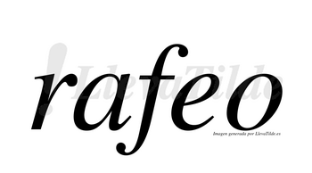 ¿Lleva tilde rafeo? | LlevaTilde.es