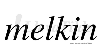 ¿Lleva tilde melkin? | LlevaTilde.es