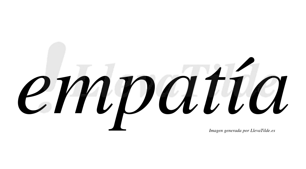 Empatia Que Palabra Es Grave - Estudiar
