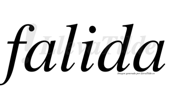 ¿Lleva tilde falida? | LlevaTilde.es