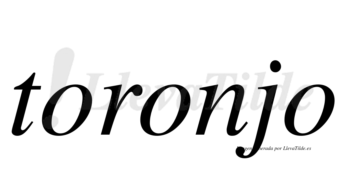 ¿Lleva tilde toronjo? | LlevaTilde.es