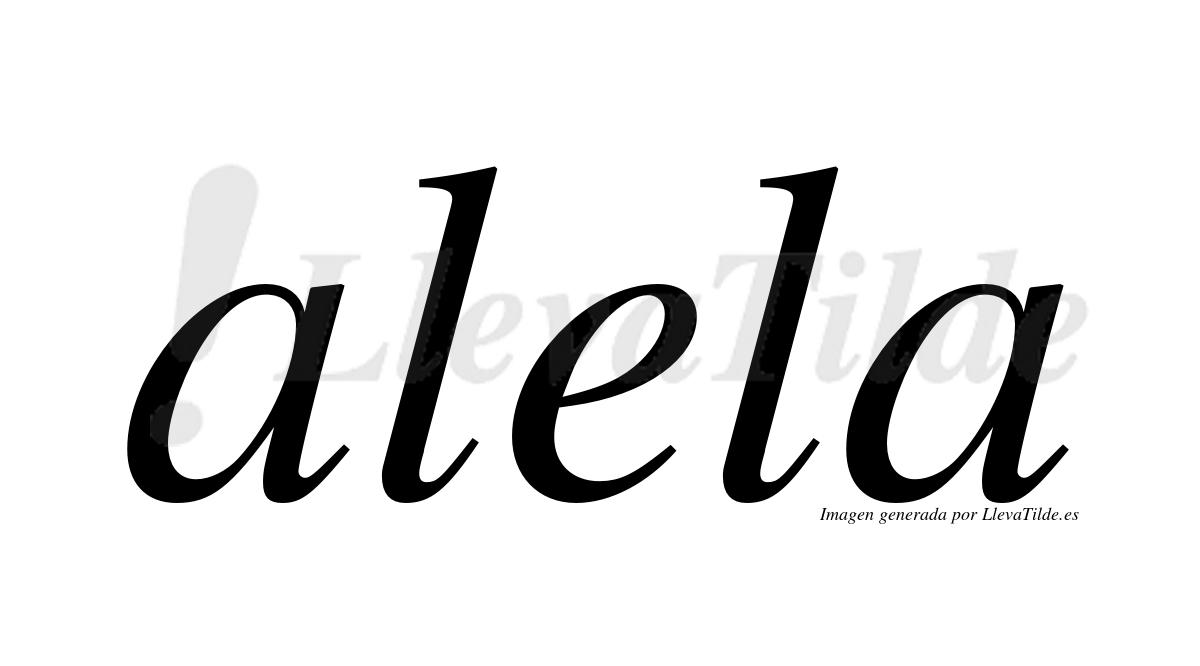 ¿Lleva tilde alela? | LlevaTilde.es