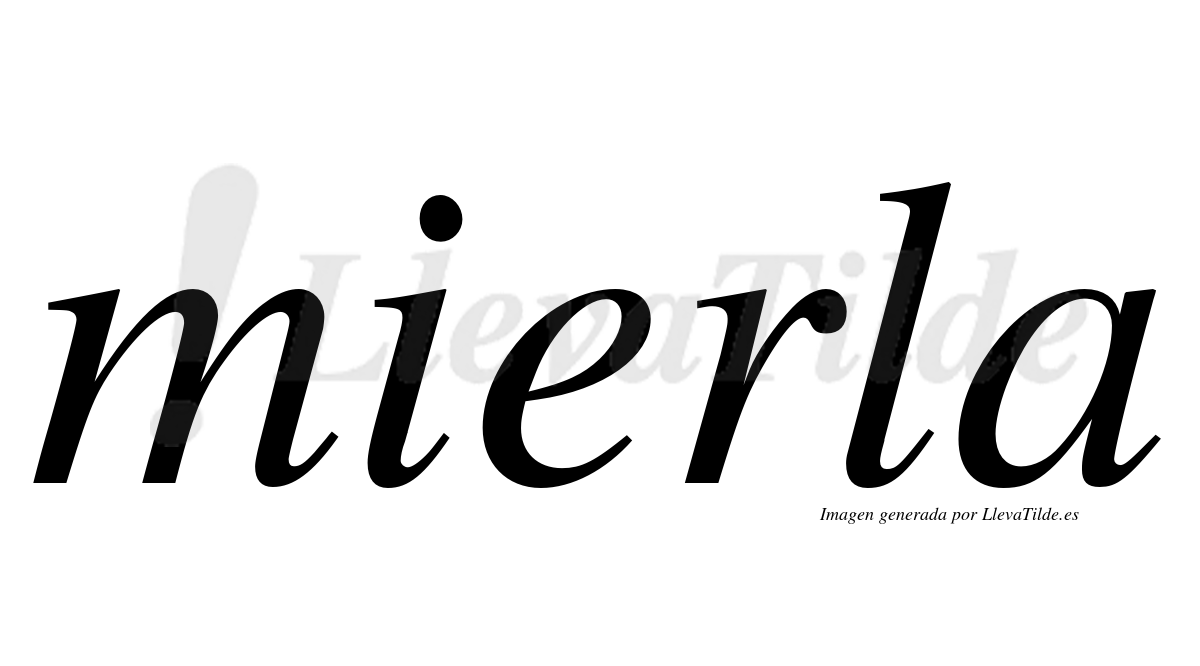 ¿Lleva tilde mierla? | LlevaTilde.es