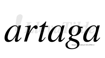 ¿Lleva tilde artaga? | LlevaTilde.es