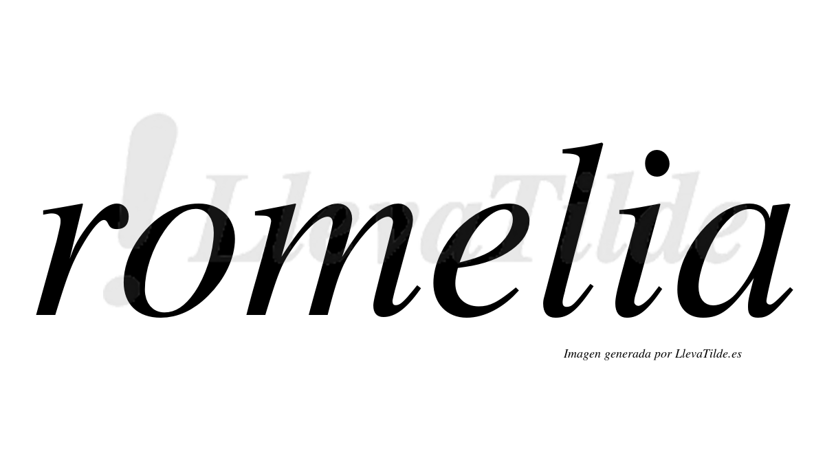 ¿Lleva tilde romelia? | LlevaTilde.es