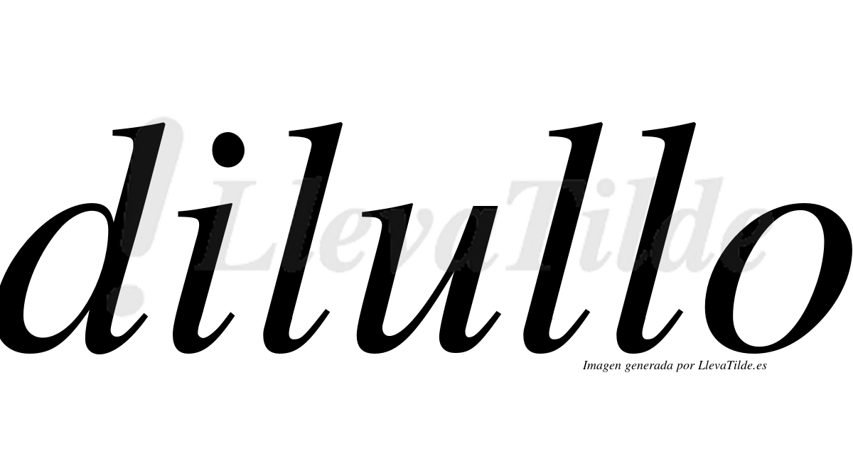 ¿Lleva tilde dilullo? | LlevaTilde.es