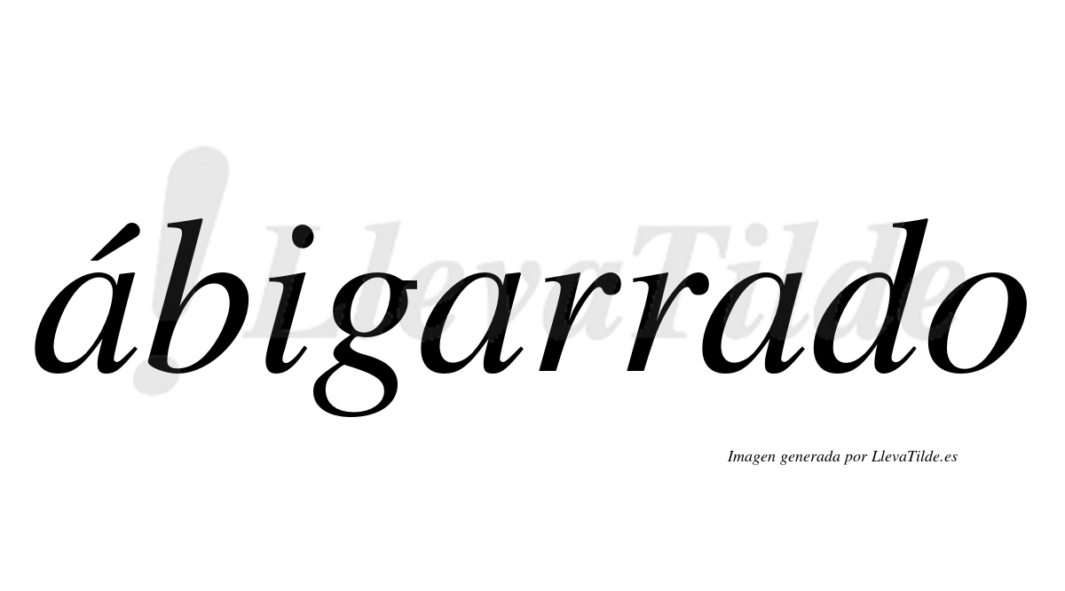 ¿Lleva tilde ábigarrado? | LlevaTilde.es